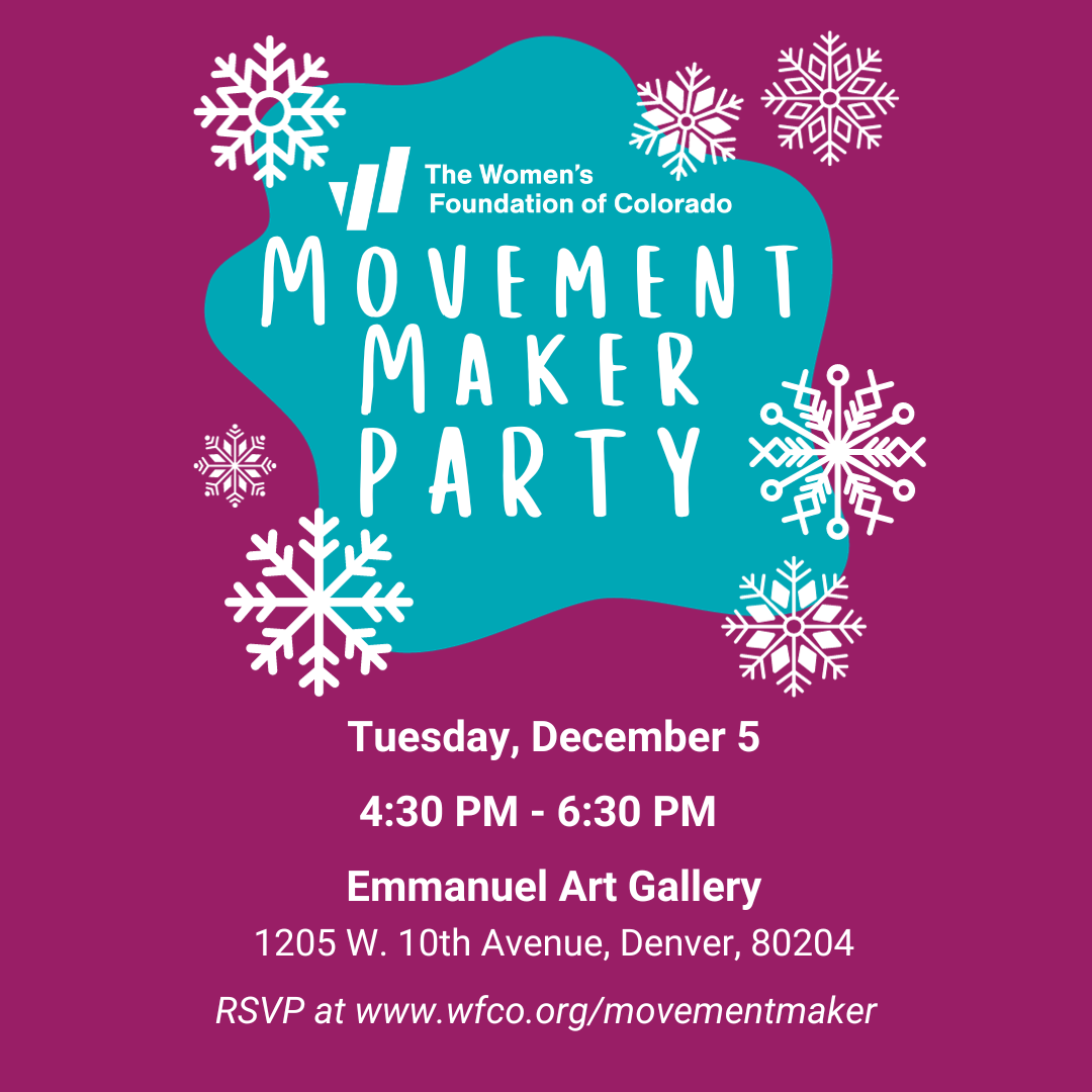 2023 Movement Maker RSVP - The Women's Foundation of Colorado